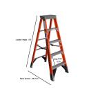 Ladder – Werner 5 ft. Fiberglass Step Ladder with 375 lb. – Surplus