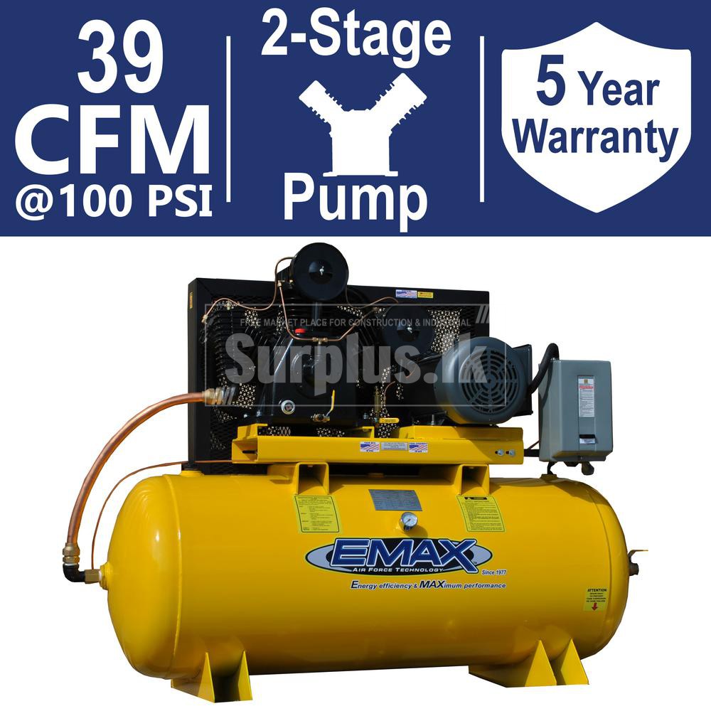 Compressor – EMAX Industrial Plus Series 120 Gal. – Surplus