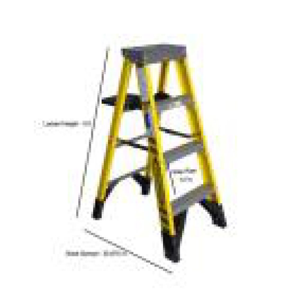 Ladder – Werner 5 ft. Fiberglass Step Ladder – Surplus