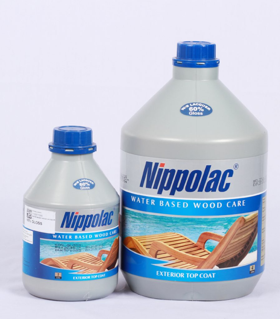 Nippolac waterbase wood top coat-Exterior – Surplus