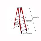 Ladder – Werner 14 ft. Reach Fiberglass Platform Step Ladder – Surplus