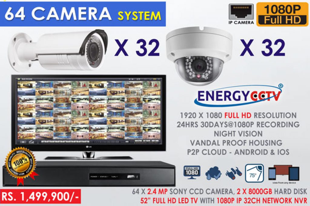 1080P FULL HD 64 CAMERA SYSTEM – Surplus