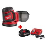 Disc & Orbital Sanders -Milwaukee M18 18-Volt Lithium-Ion Cordless 5 in ...