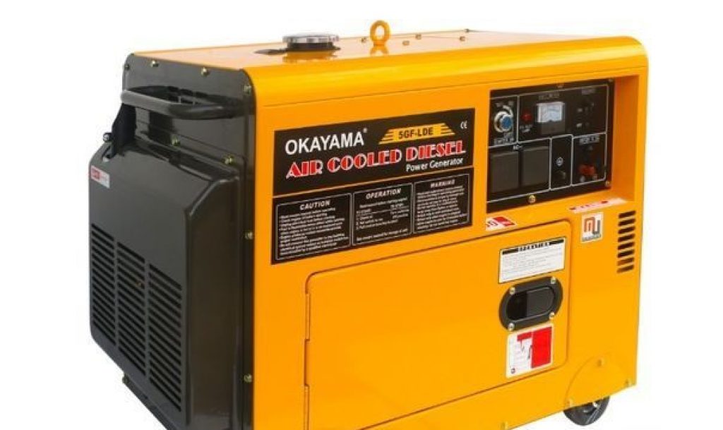 Generator Okayama 5 kVA Single Phase 230V Diesel 5GF-LDE-New” – Surplus