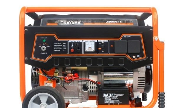 Generator Okayama 8.3kV 230 Key Start Full Petrol LT-9000EN-6 – Surplus