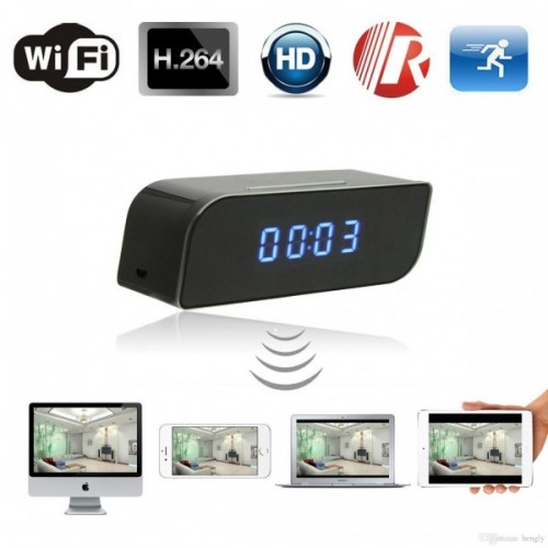 WIFI CLOCK CAMERA – Surplus