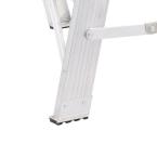 Ladder – Werner 2 ft. Aluminum Extra-Wide Work Stand Step Ladder – Surplus