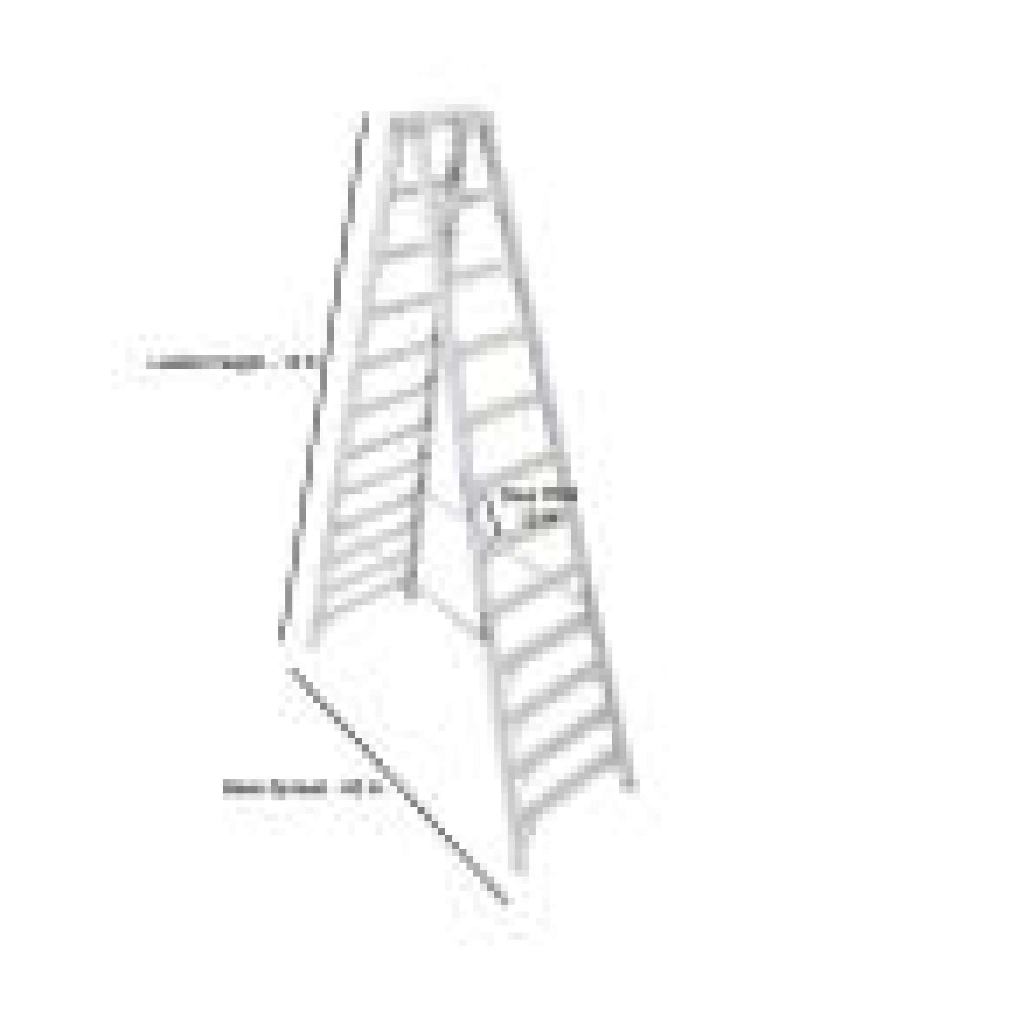 Ladder – Werner 12 ft. Aluminum Twin Step Ladder – Surplus