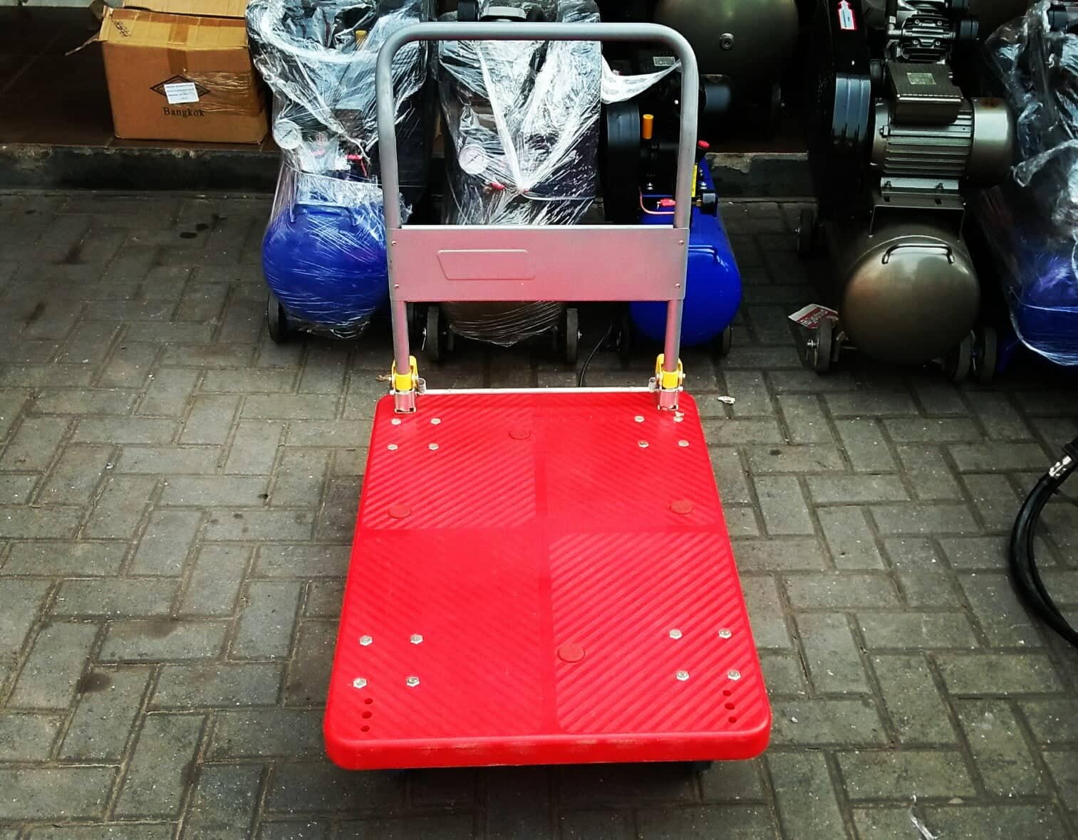 PVC PLATFORM FLAT BED / HAND TROLLEY 300KG – Surplus