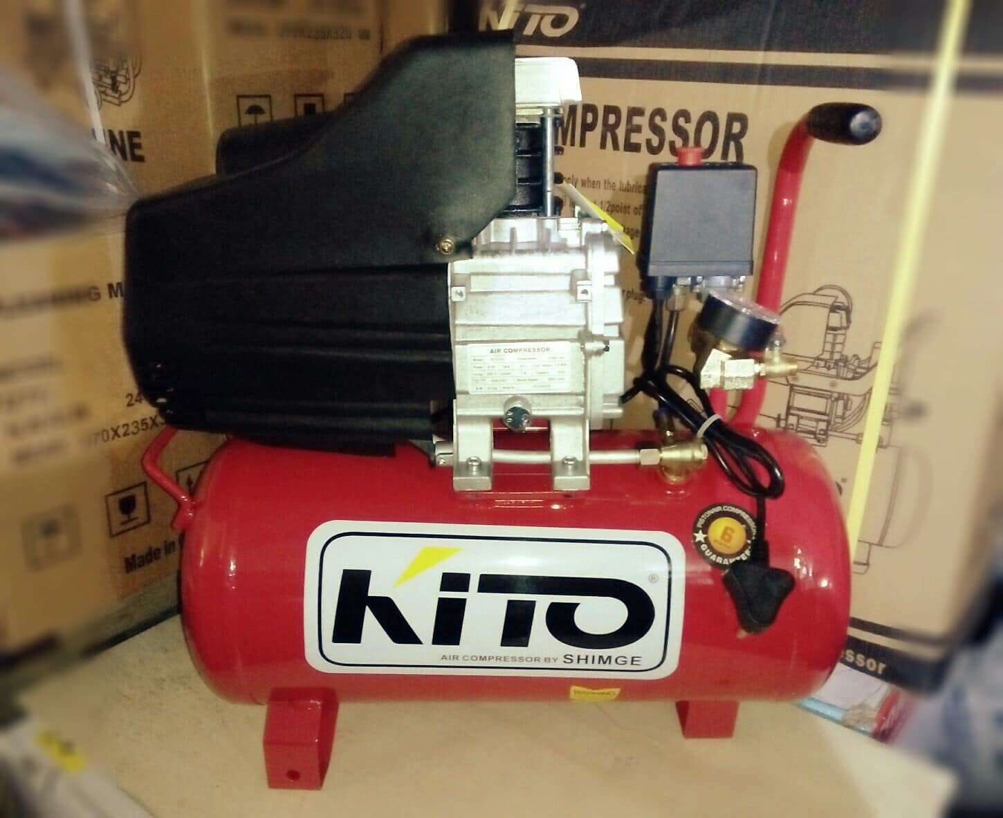 KITO AIR COMPRESSOR 24L – Surplus