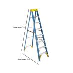 Ladder – Werner 8 ft. Fiberglass Step Ladder – Surplus