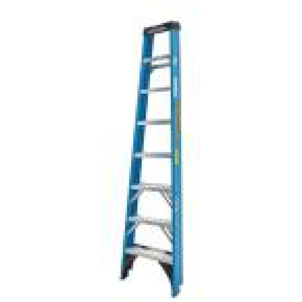 Ladders – Werner 8 ft. Fiberglass Step Ladder with 250 lb. – Surplus