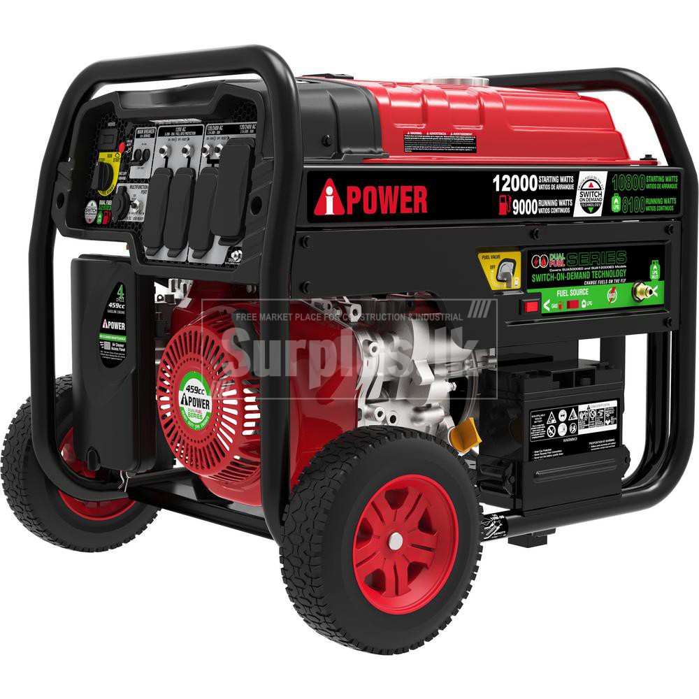 A-iPower 9,000-Watt Portable Generator – Surplus