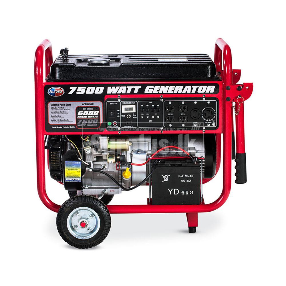 All Power 7500-Watt Portable Generator – Surplus