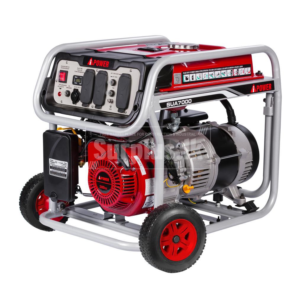 A-iPower 6,000-Watt Portable Generator – Surplus