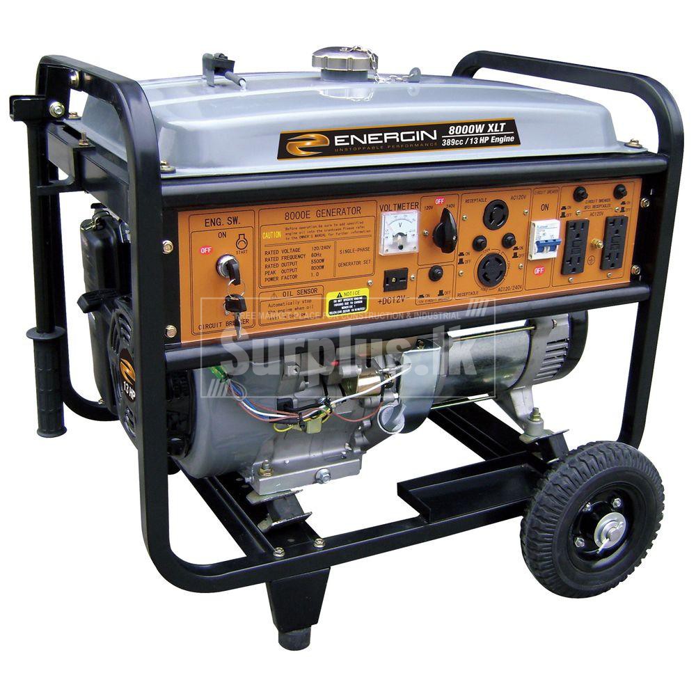 Energin 5500-Watt Portable Generator – Surplus