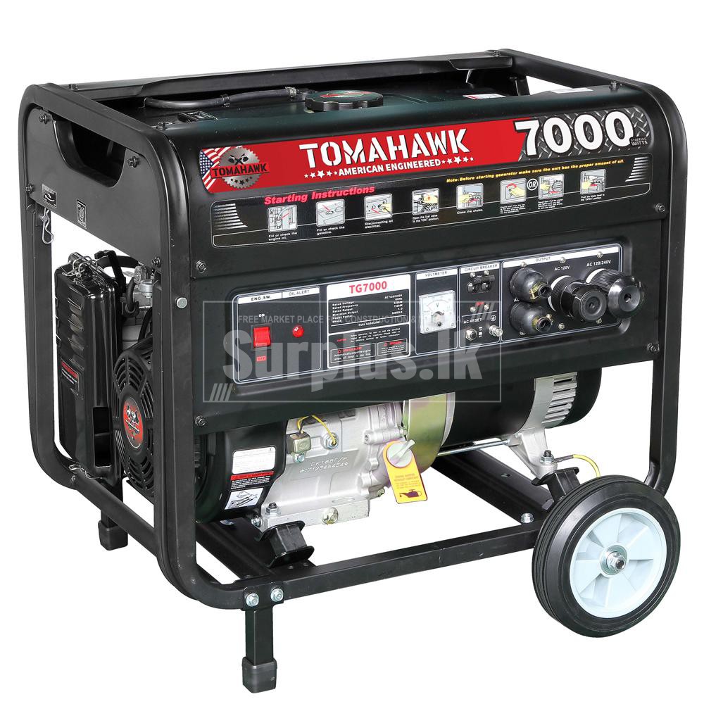 Tomahawk Power TG7000 5000-Watt Portable Generator – Surplus
