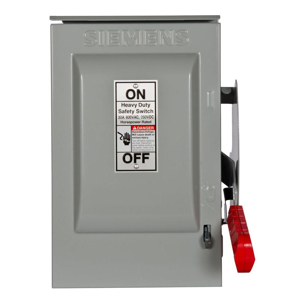 Square D 200 Amp 240-Volt Safety Switch – Surplus