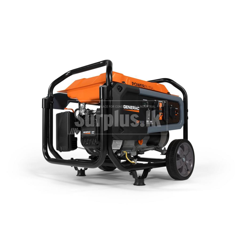 Generac GP3600- 3600-Watt Portable Generator – Surplus