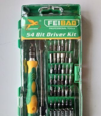 Screwdriver screw driver set 58 pcs 1202 – Surplus