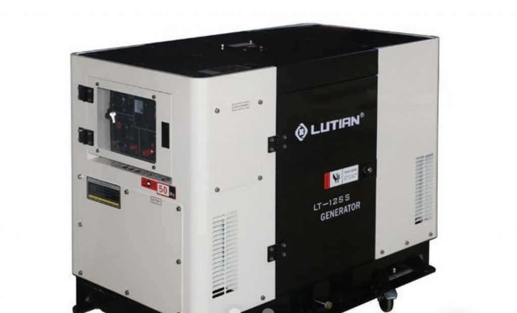 Diesel Generator 12kVA 10.5kW Lutian LT12SS Single Phase – Surplus