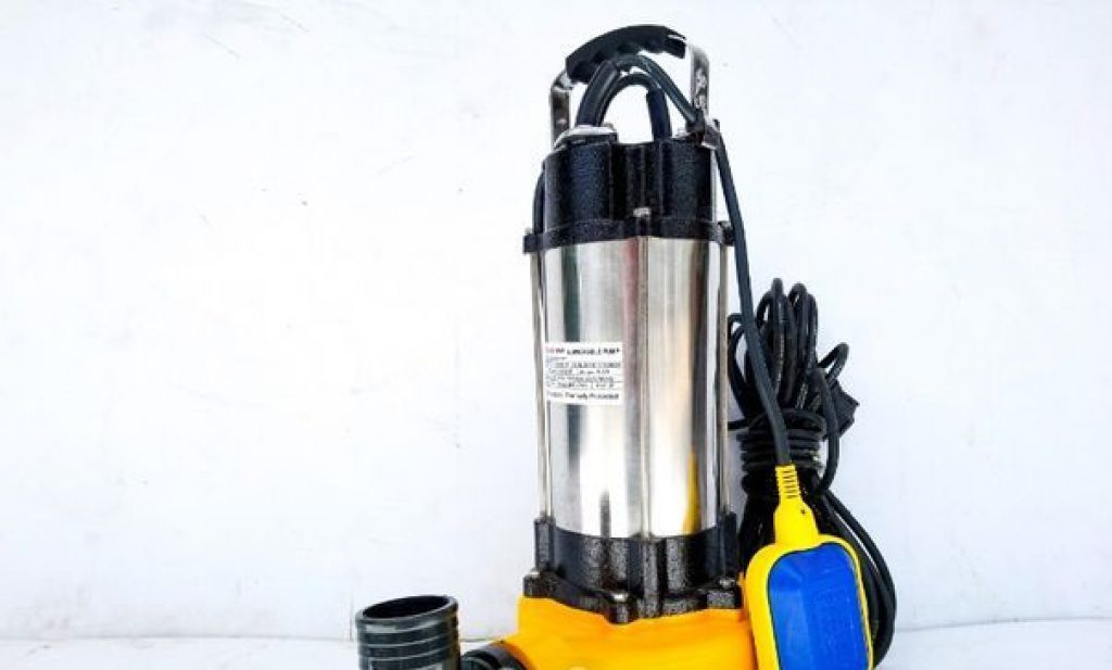 Submersible Sludge Water Pump with Cutter Blade 3 Hp motor Hugo V2200 ...