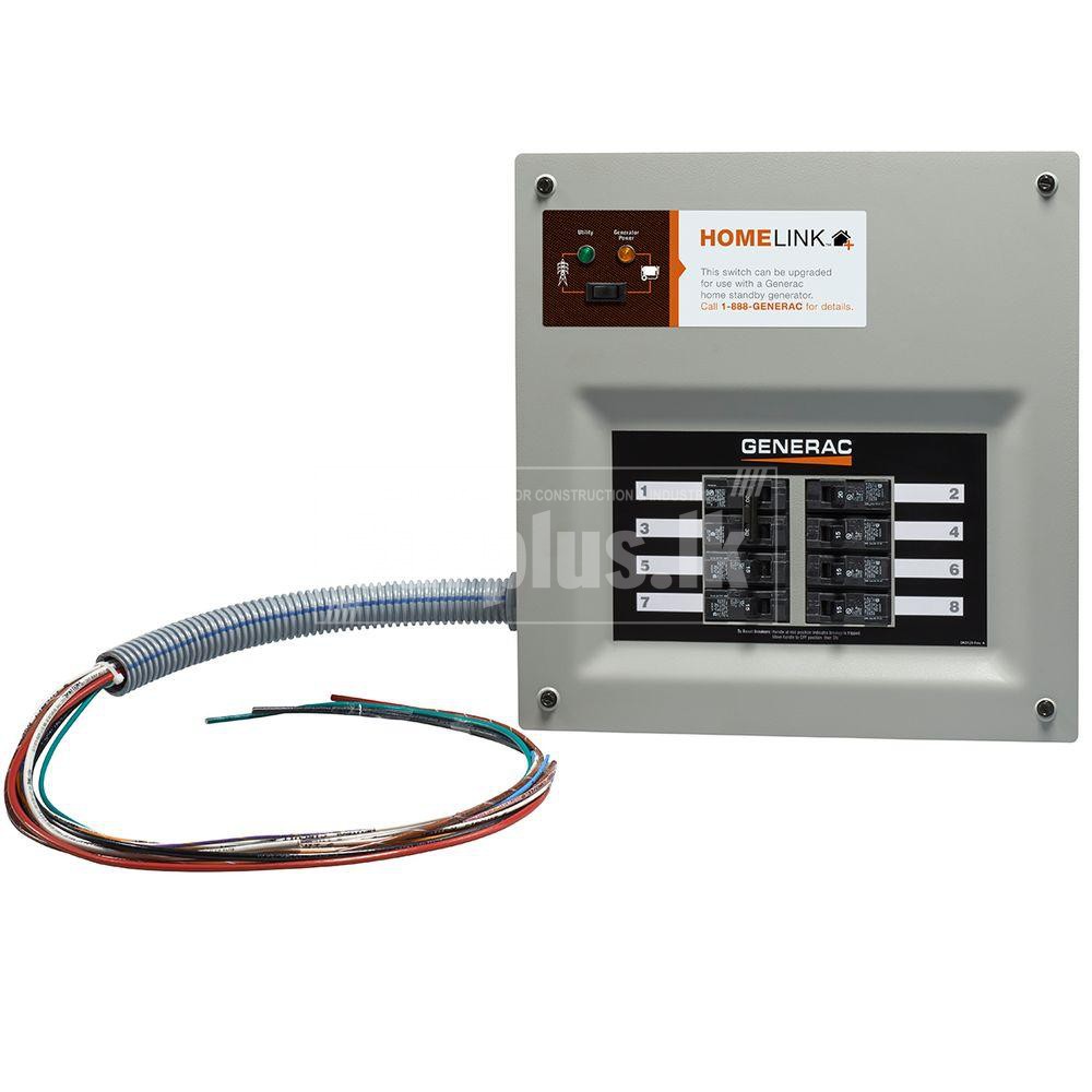 Generac Transfer Switch for 8 Circuits – Surplus