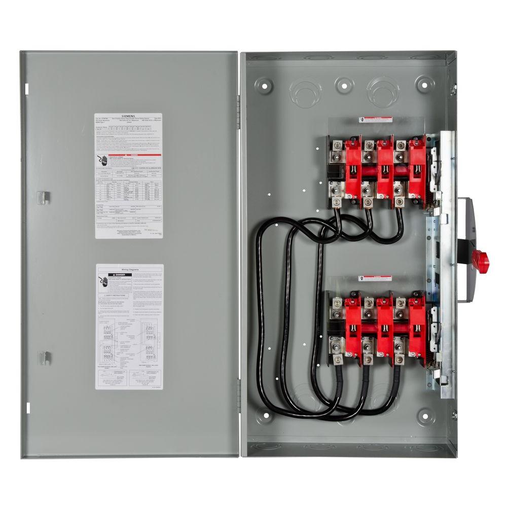 Siemens 200 Amp 600-Volt Safety Switch – Surplus