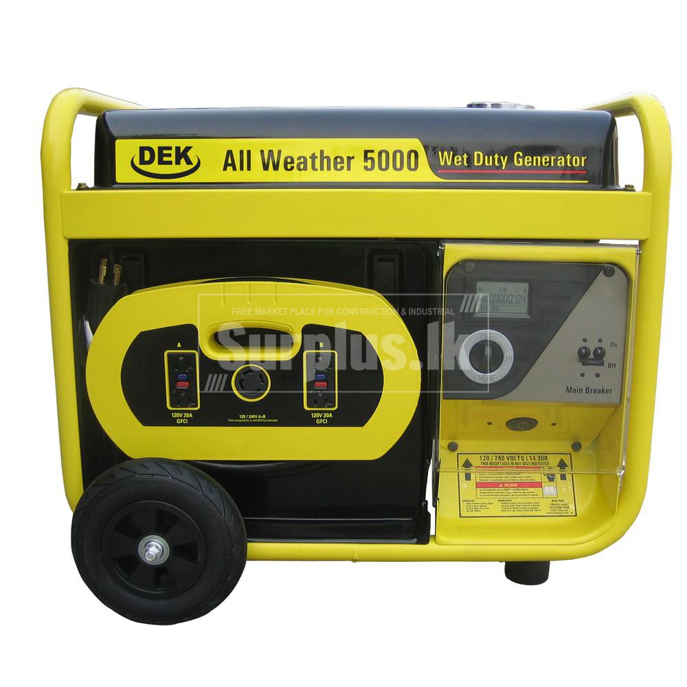 Beast 5000-Watt Portable Generator – Surplus