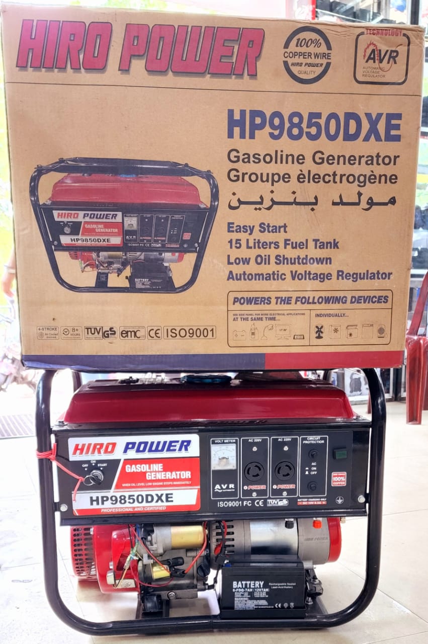 3.5Kw Hiro Power Brand New Generator - Surplus