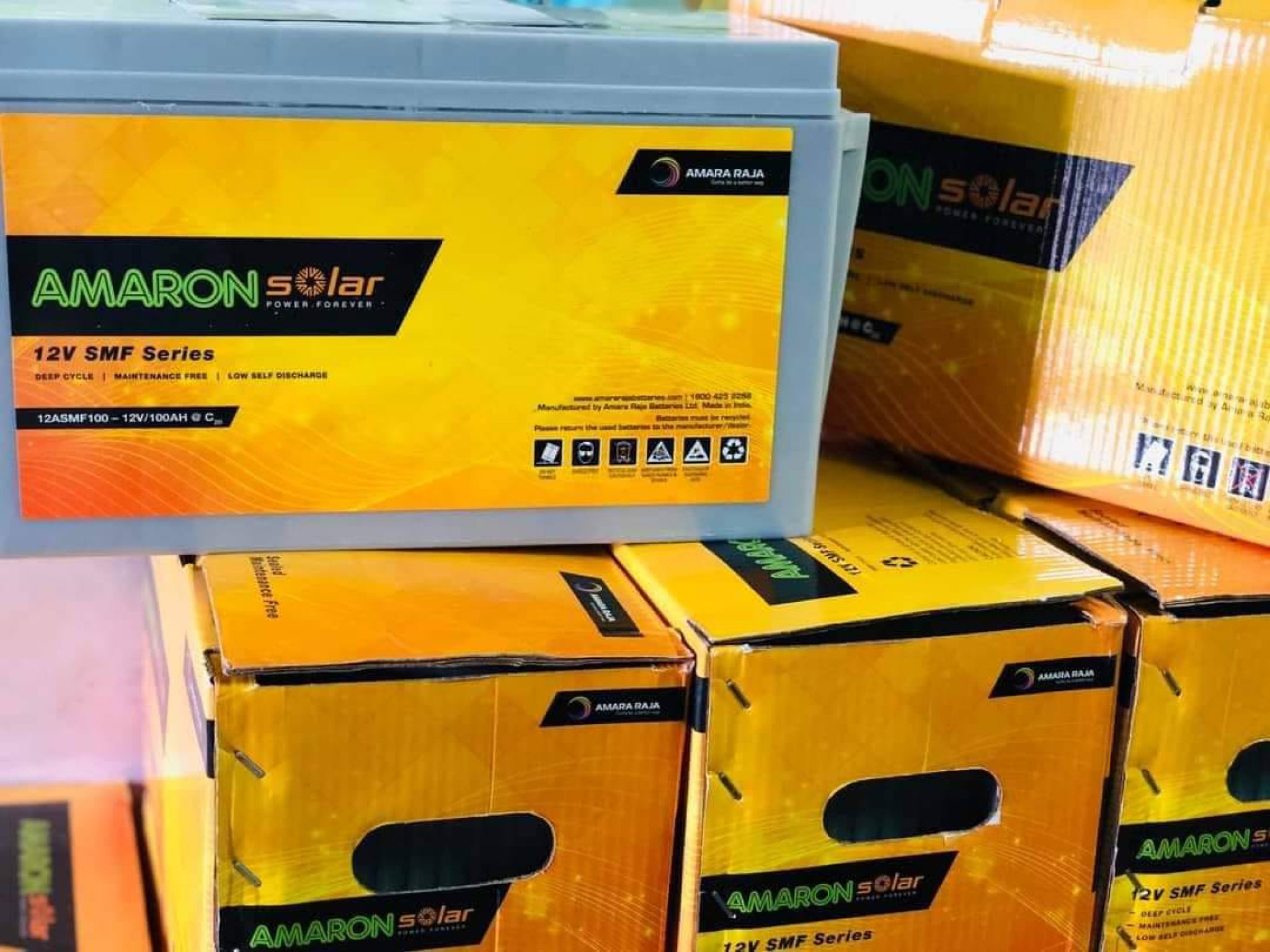 Amaron Solar Deep Cycle Battery – Surplus